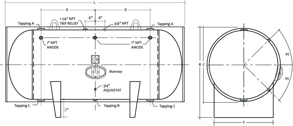 Jacketed and Insulated - Niles Steel Tank