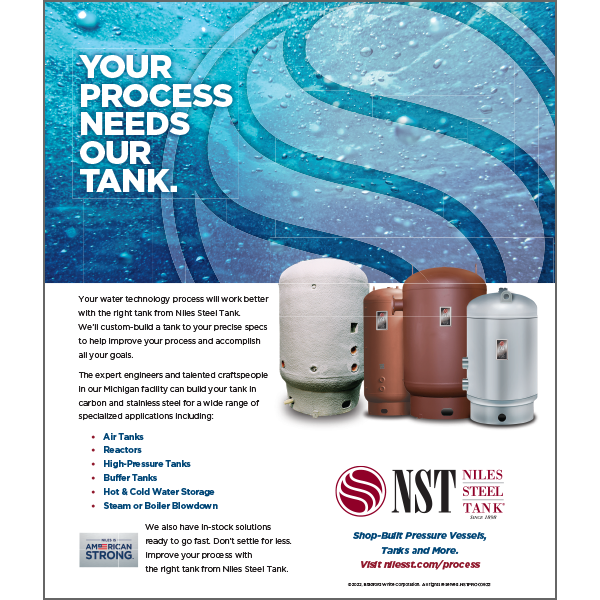 Current Advertising - Niles Steel Tank